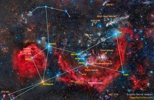 Mintaka, Alnilam y Alnitak